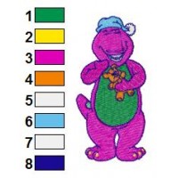 Barney Embroidery Designs