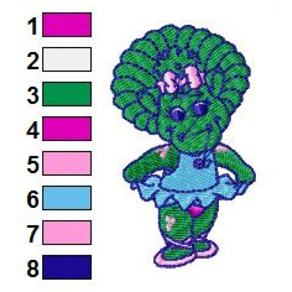 Barney Embroidery Design 22