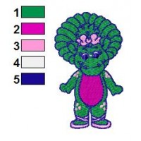 Barney Embroidery Designs
