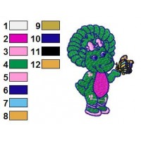 Barney Embroidery Designs