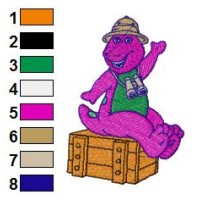 Barney Embroidery Designs