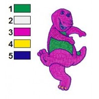 Barney Embroidery Designs