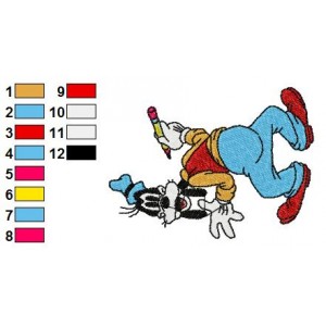 Disney Character Embroidery Design 8