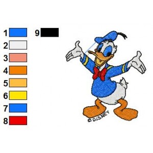 Disney Characters Embroidery Design 11
