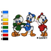 Disney Characters Embroidery Design