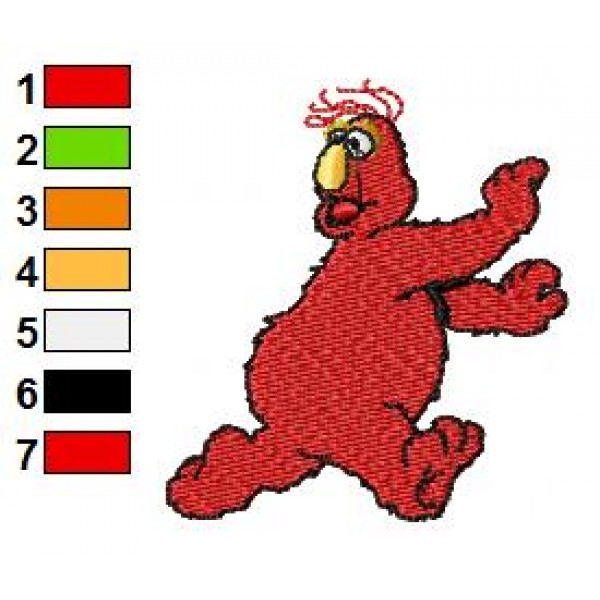 Sesame Street 12 Embroidery Design