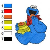 Sesame Street Embroidery Designs
