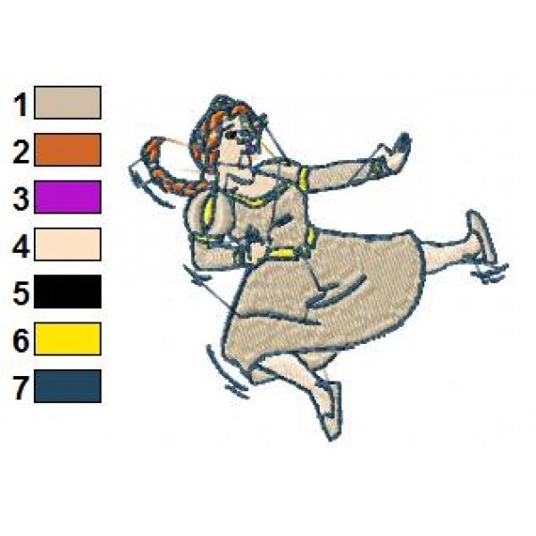 Shrek Embroidery Design 4